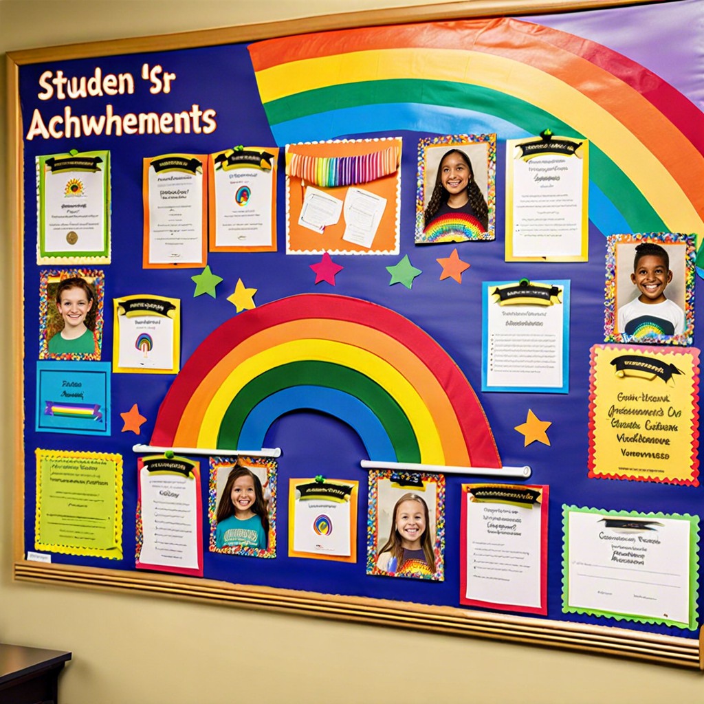 15 Rainbow Bulletin Board Ideas to Brighten Up Your Classroom – Rethink ...